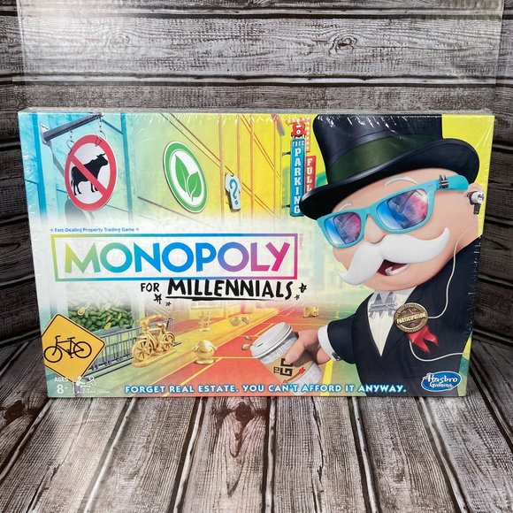 Hasbro | Games | Monopoly For Millennials Board Game Hasbro New | Poshmark